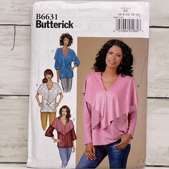 Butterick | Tops | 5 For 25 Butterick B663 Womens Sewing Patterns Uncut ...